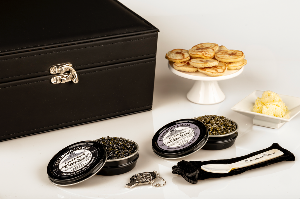The American Heritage Caviar Gift Set – PARAMOUNT CAVIAR